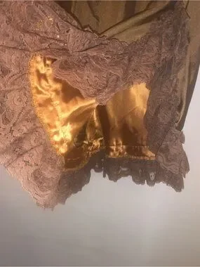 Trashy Lingerie | Other | Tracy Lingerie Olive Satin Tap Shorts Custom ...